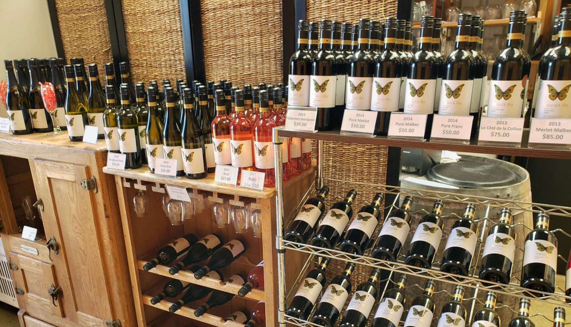 Welcome to Peacock Sky Vineyard, Waiheke Island